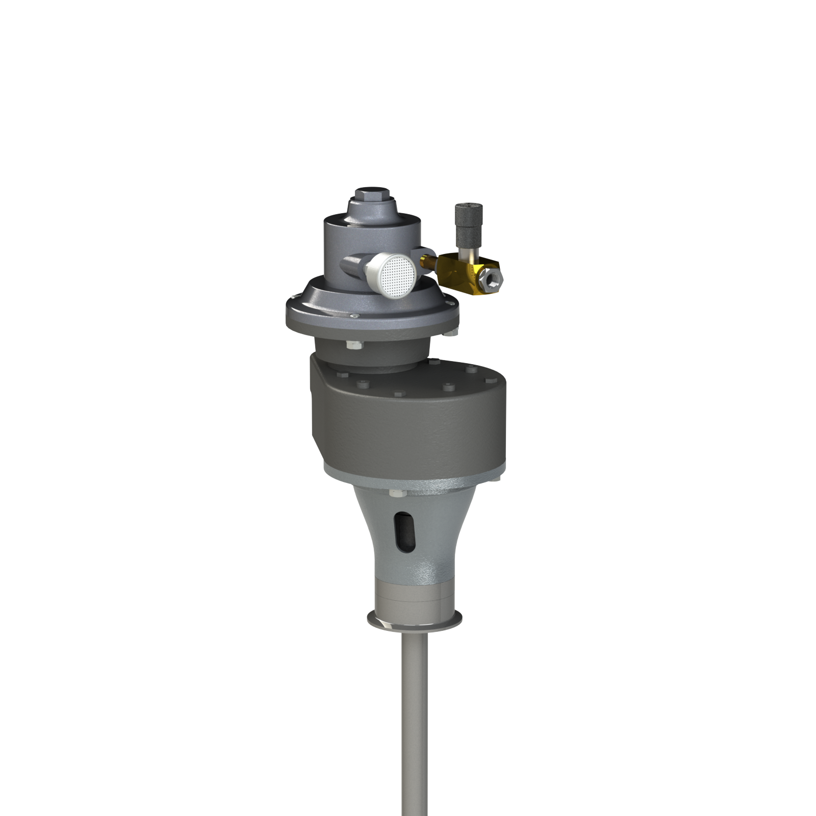 Air Gear Drive Tri-Clamp Mount Mixer – Mixer Direct