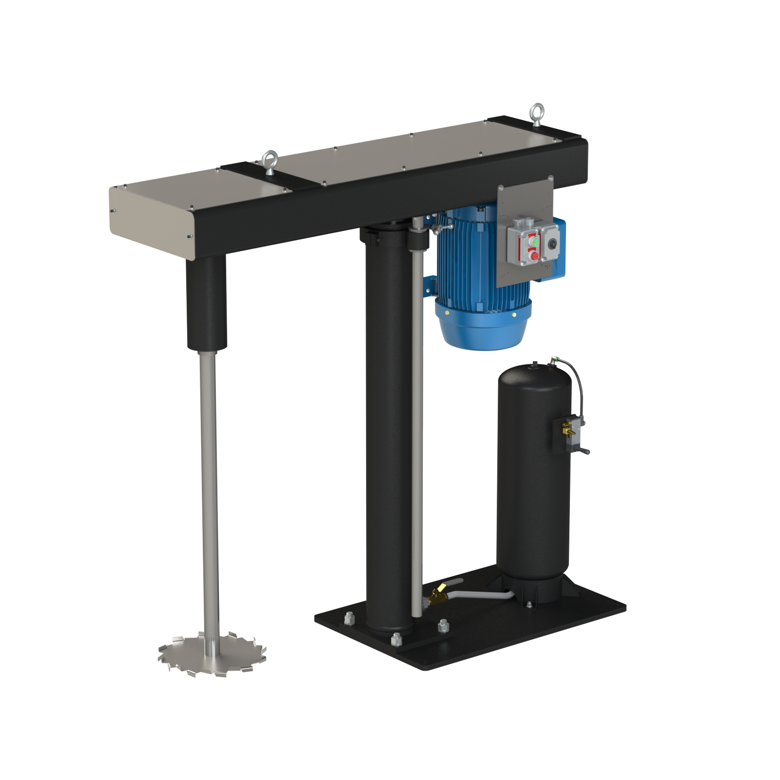 DP4 Explosion Proof Post Mount Disperser – Mixer Direct