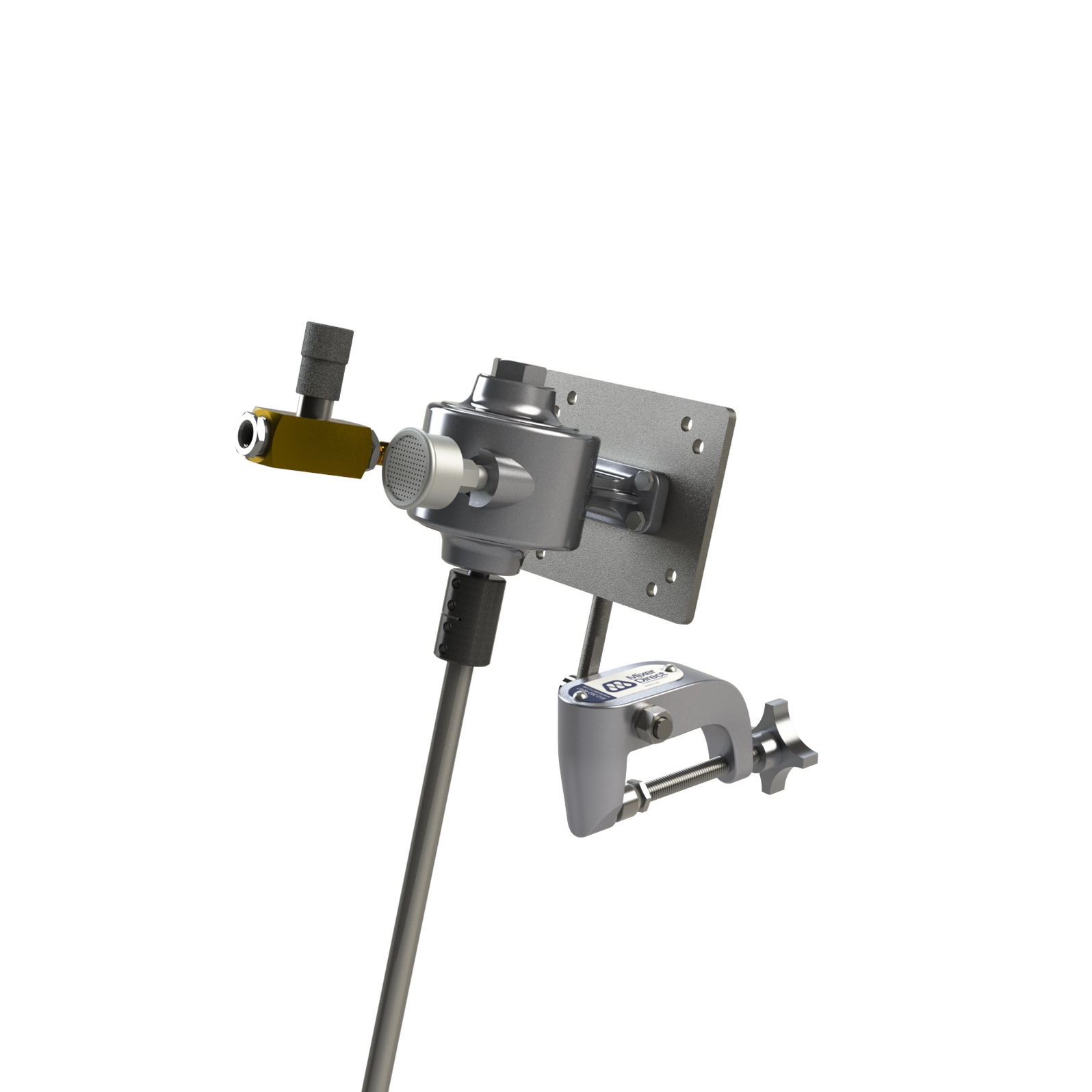Air Direct Drive Economy Clamp Mount Mixer — Mixer Direct