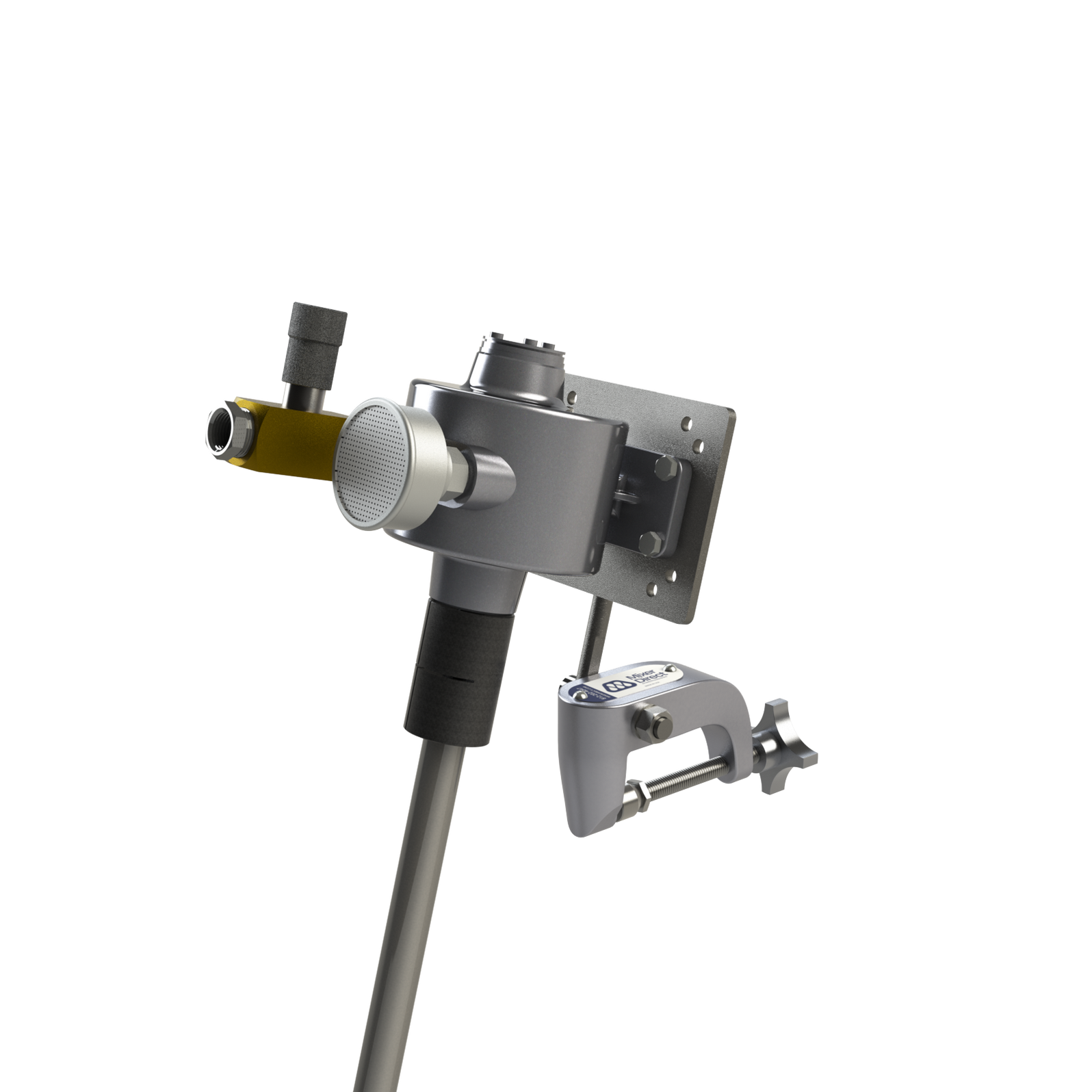 Air Direct Drive Economy Clamp Mount Mixer — Mixer Direct