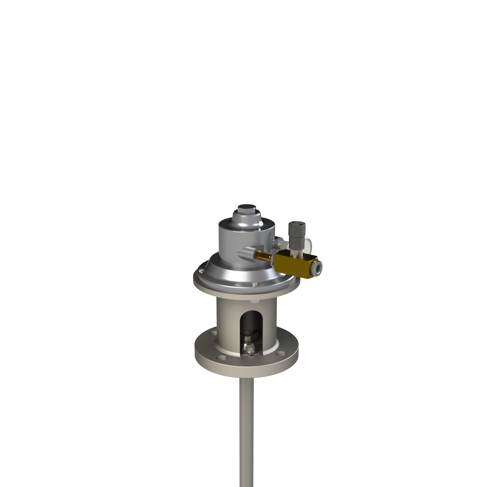 Air Direct Drive Flange Mount Mixer – Mixer Direct
