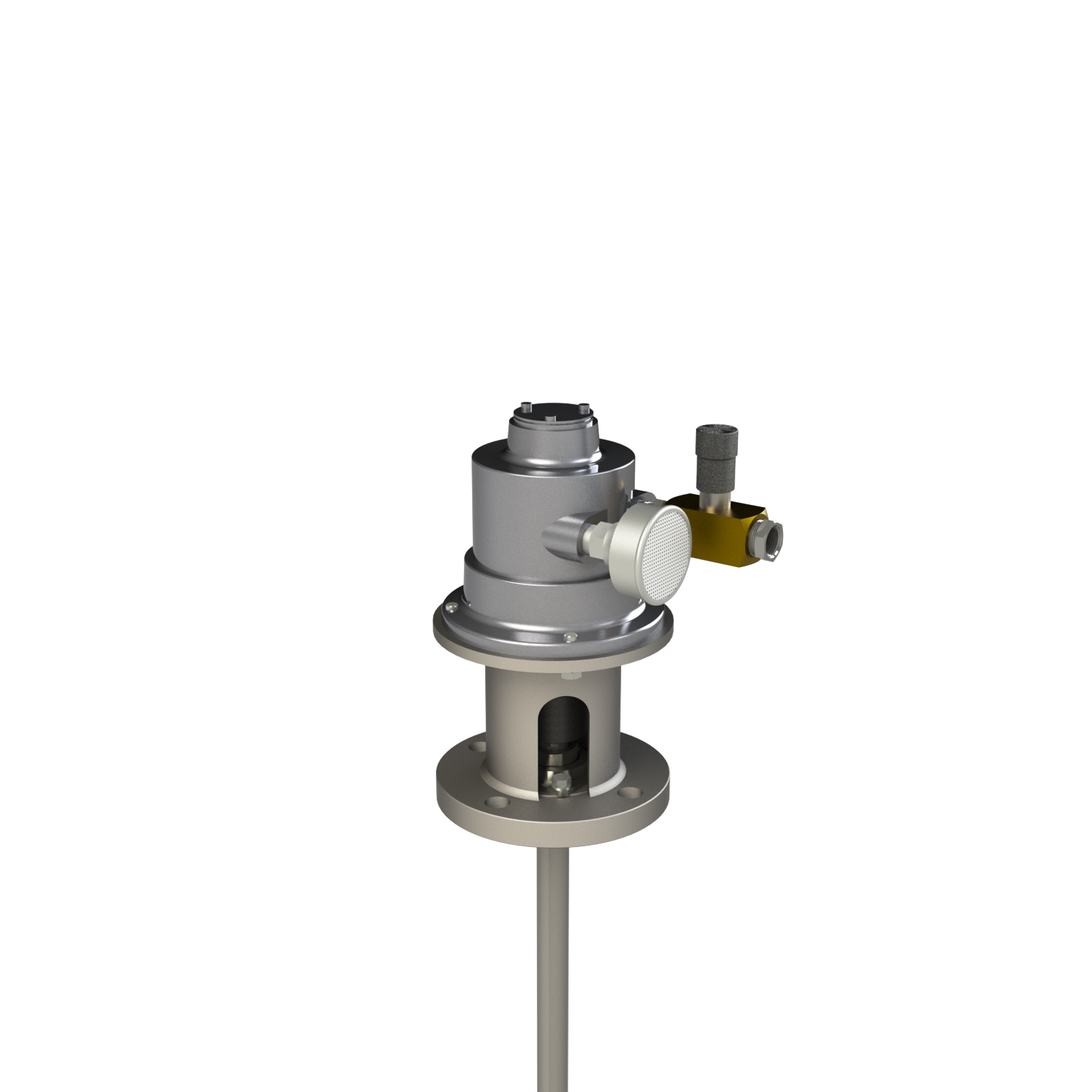 Air Direct Drive Flange Mount Mixer — Mixer Direct
