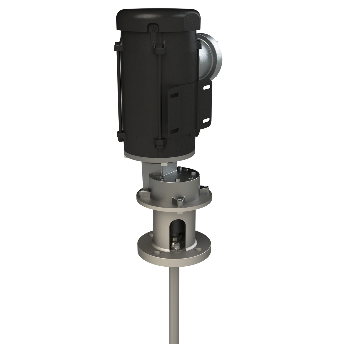 Explosion Proof Gear Drive Flange Mount Mixer — Mixer Direct