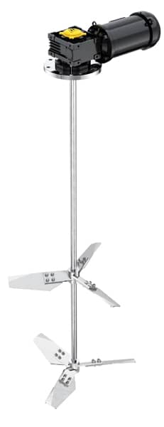 3 HP Raiden Standard Top Entry Flange Mount Mixer – Mixer Direct