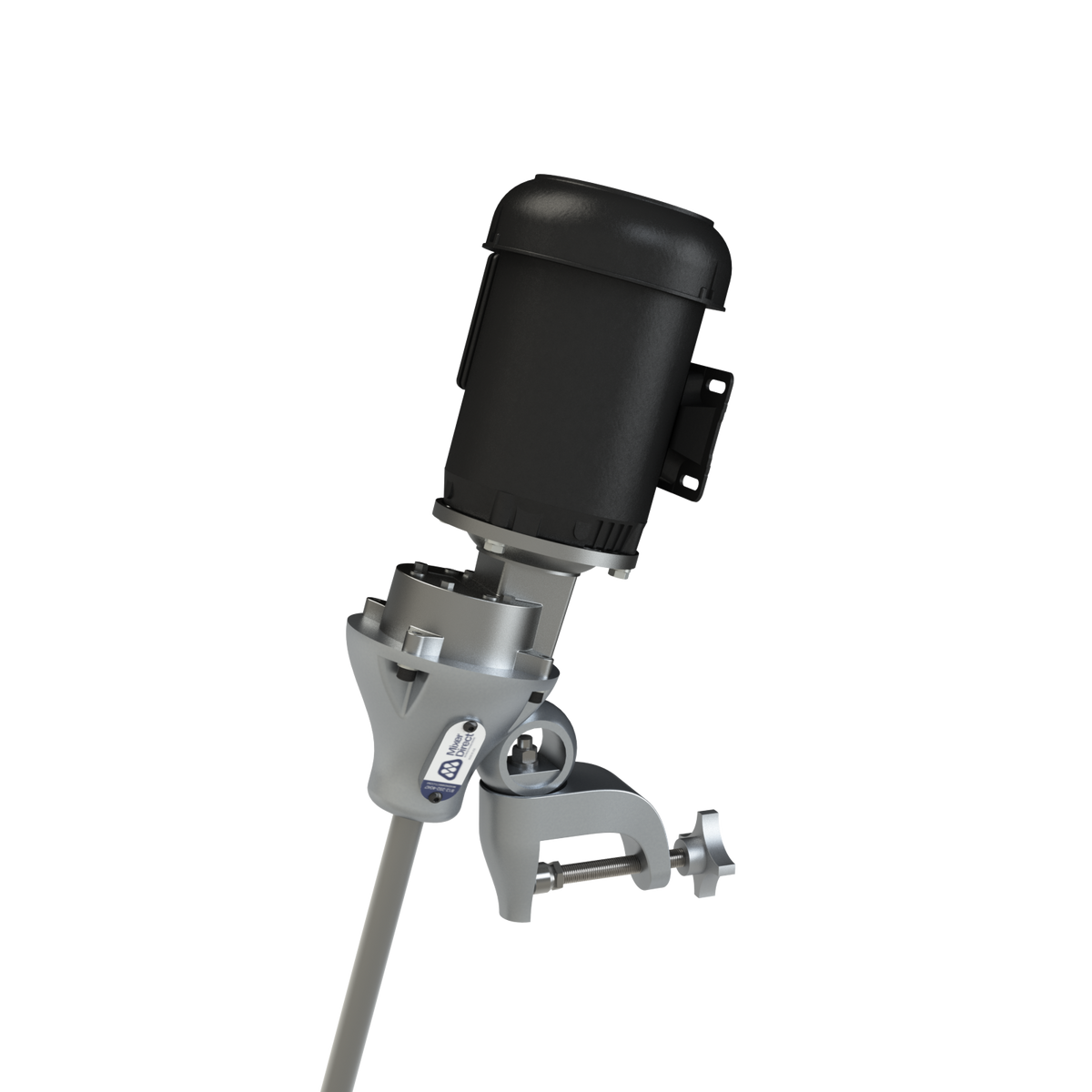 Electric Gear Drive Heavy Duty Clamp Mount Mixer — Mixer Direct