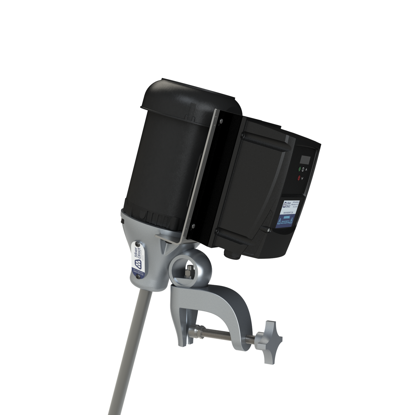 Electric Direct Drive Heavy Duty Clamp Mount Mixer — Mixer Direct