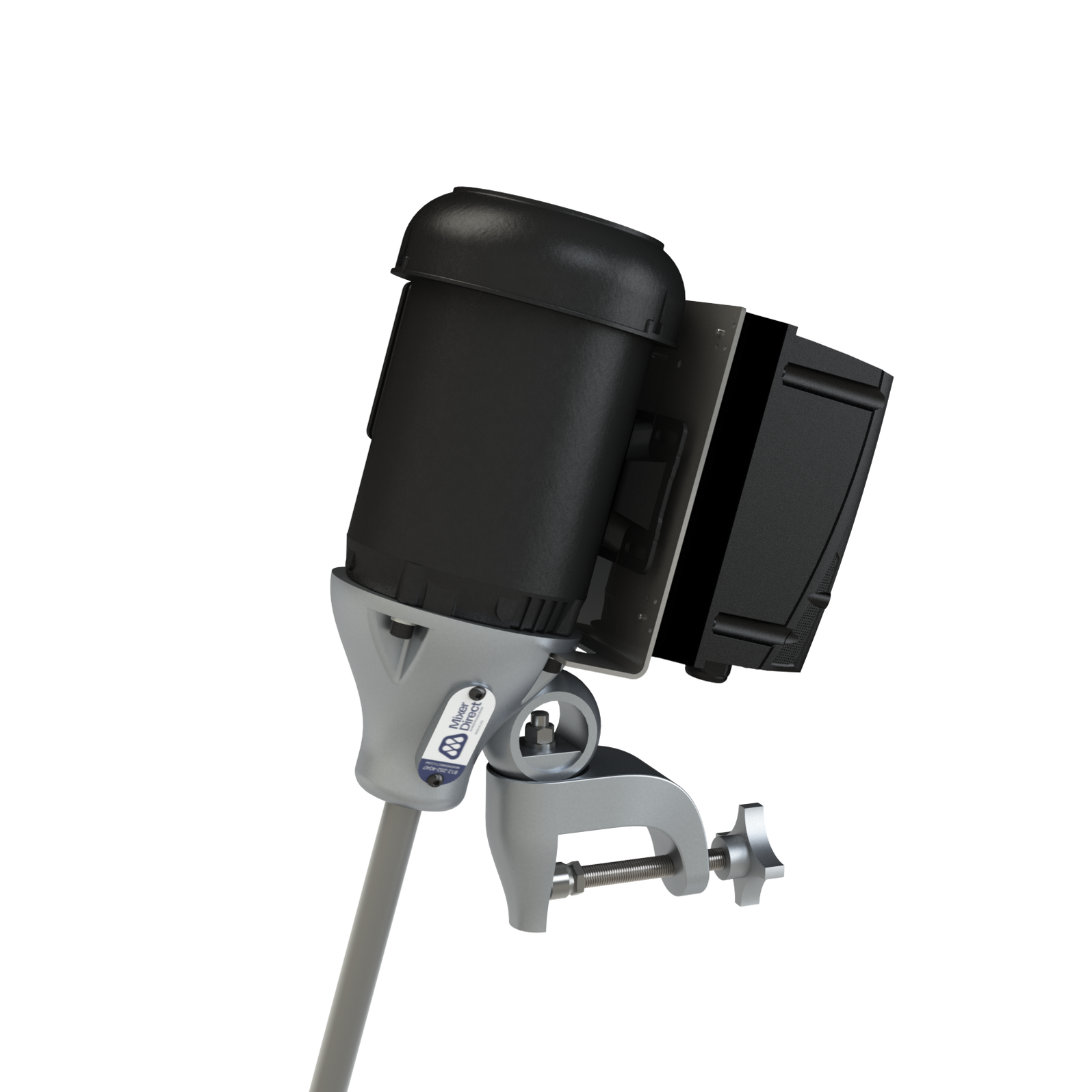 Electric Direct Drive Heavy Duty Clamp Mount Mixer — Mixer Direct