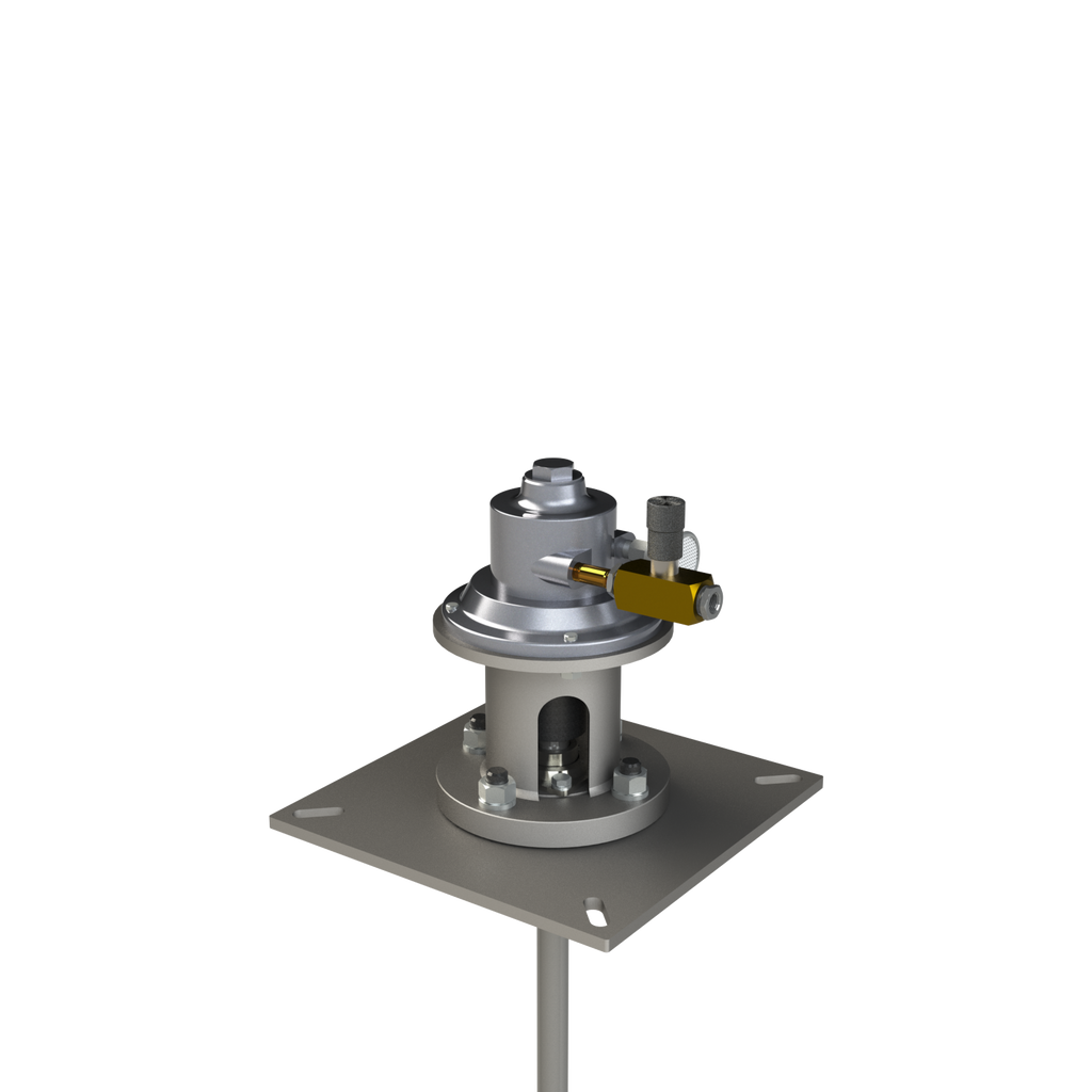 Pneumatic Air Driven Mixers — Mixer Direct