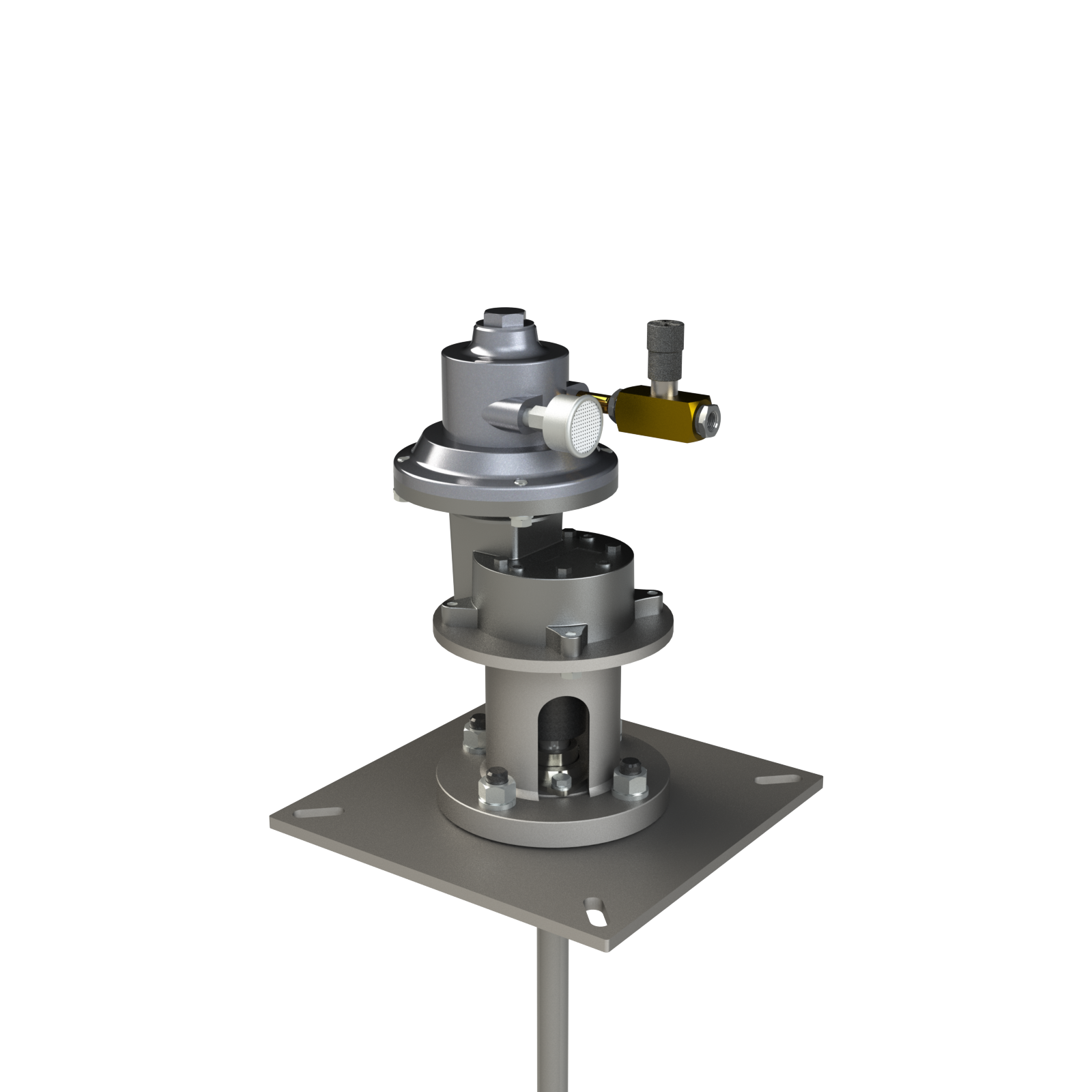 Air Gear Drive Plate Mount Mixer – Mixer Direct