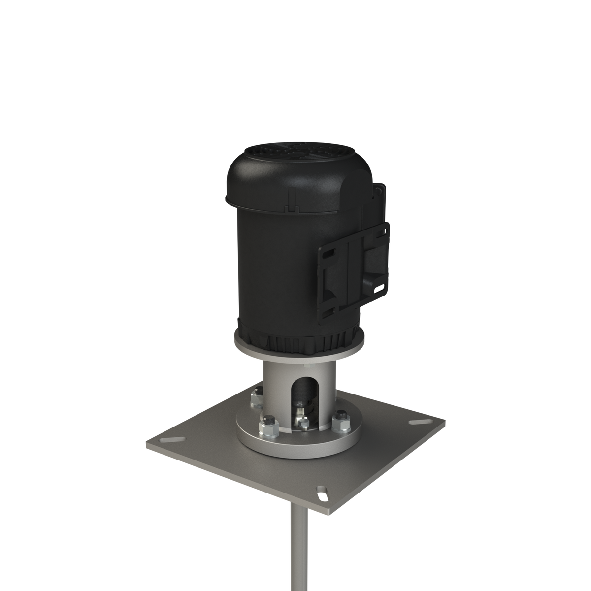 Electric Direct Drive Plate Mount Mixer — Mixer Direct