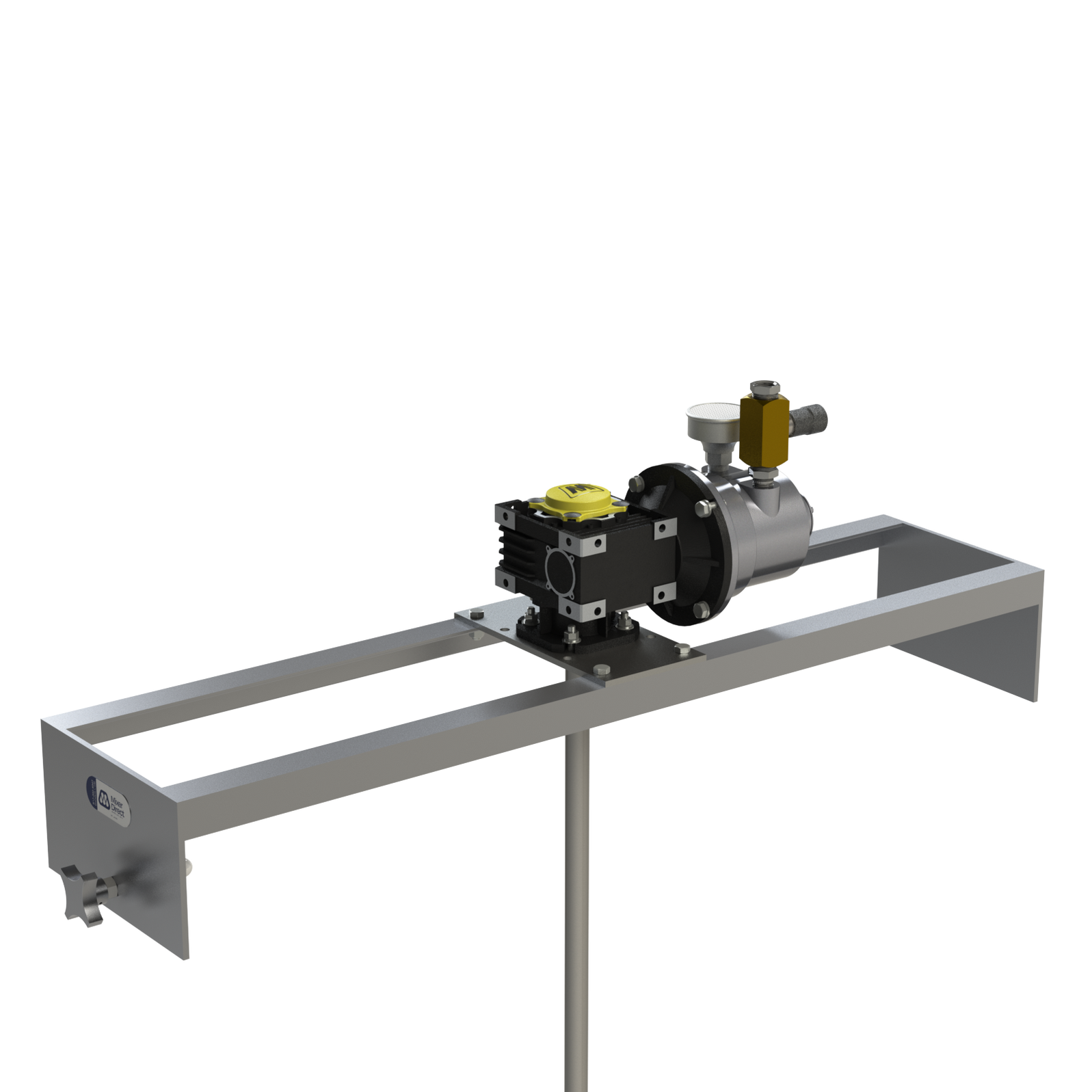 Pneumatic Air Driven Mixers — Mixer Direct