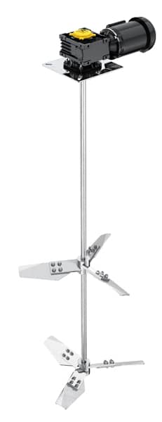 5 HP Raiden Standard Top Entry Plate Mount Mixer – Mixer Direct