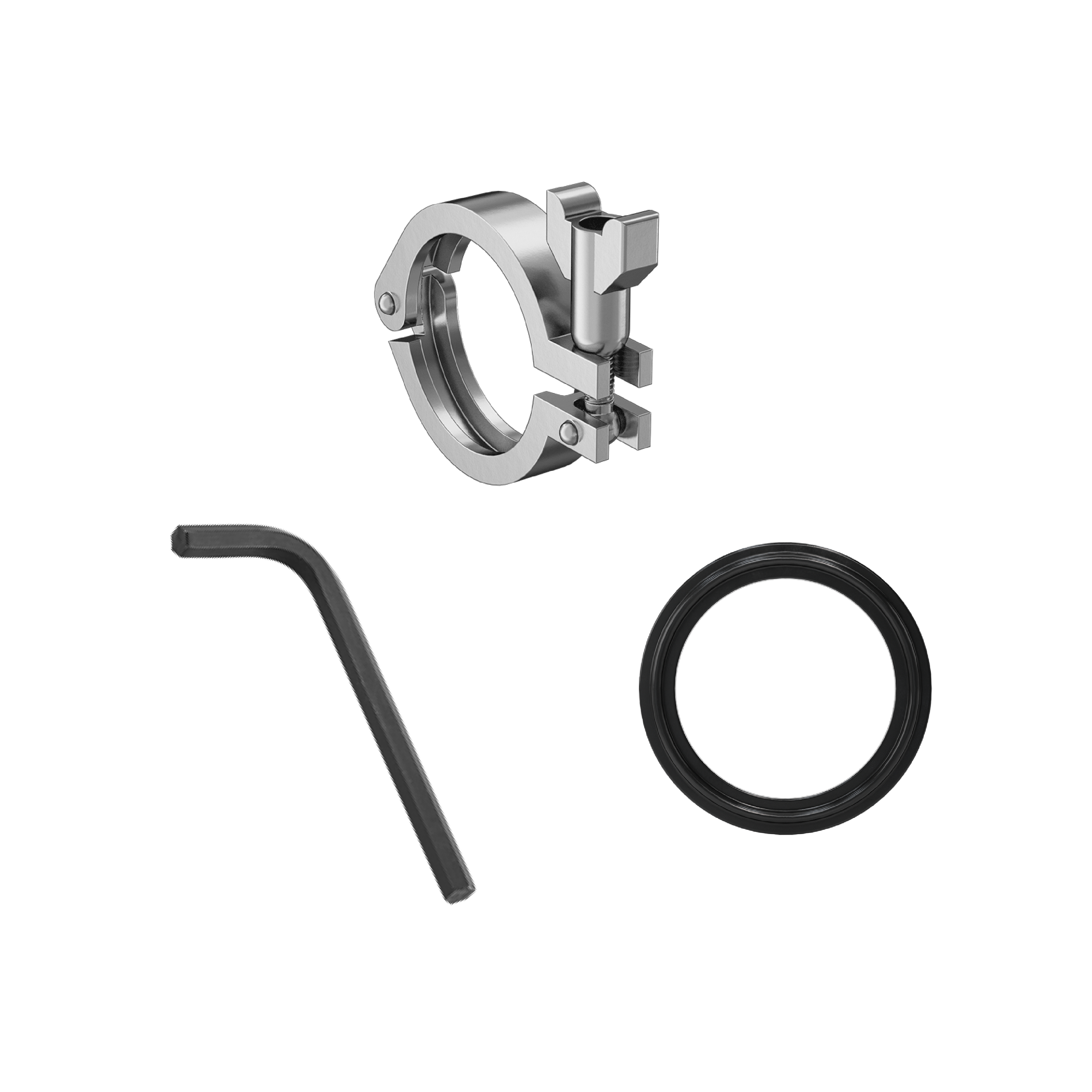 Tri-Clamp Mount Mixer Install Kit — Mixer Direct